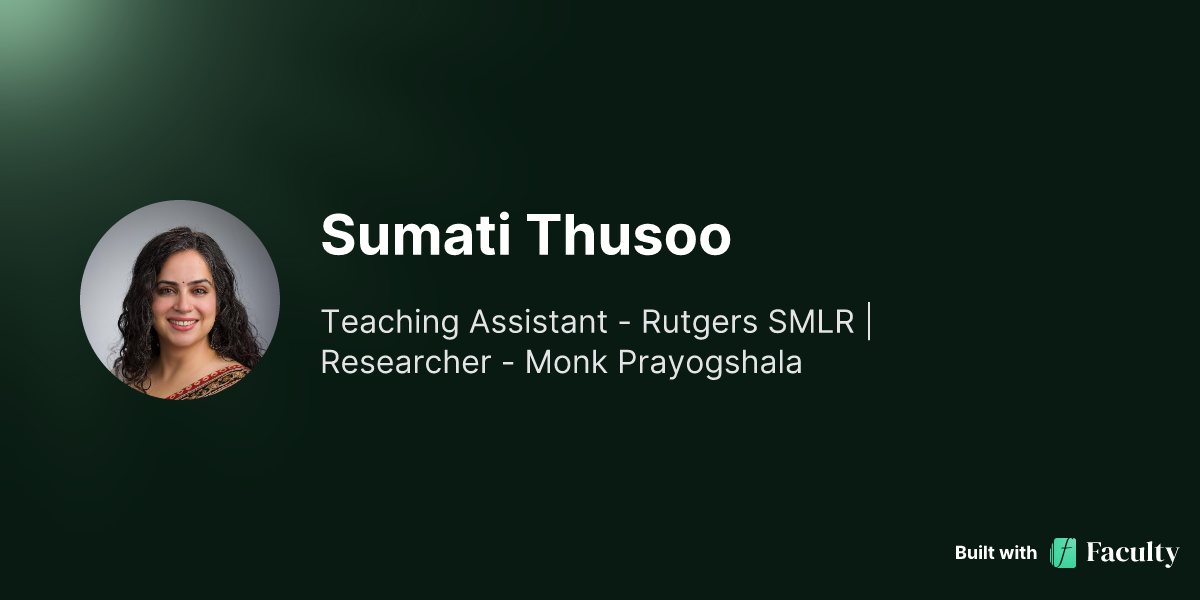 Sumati Thusoo